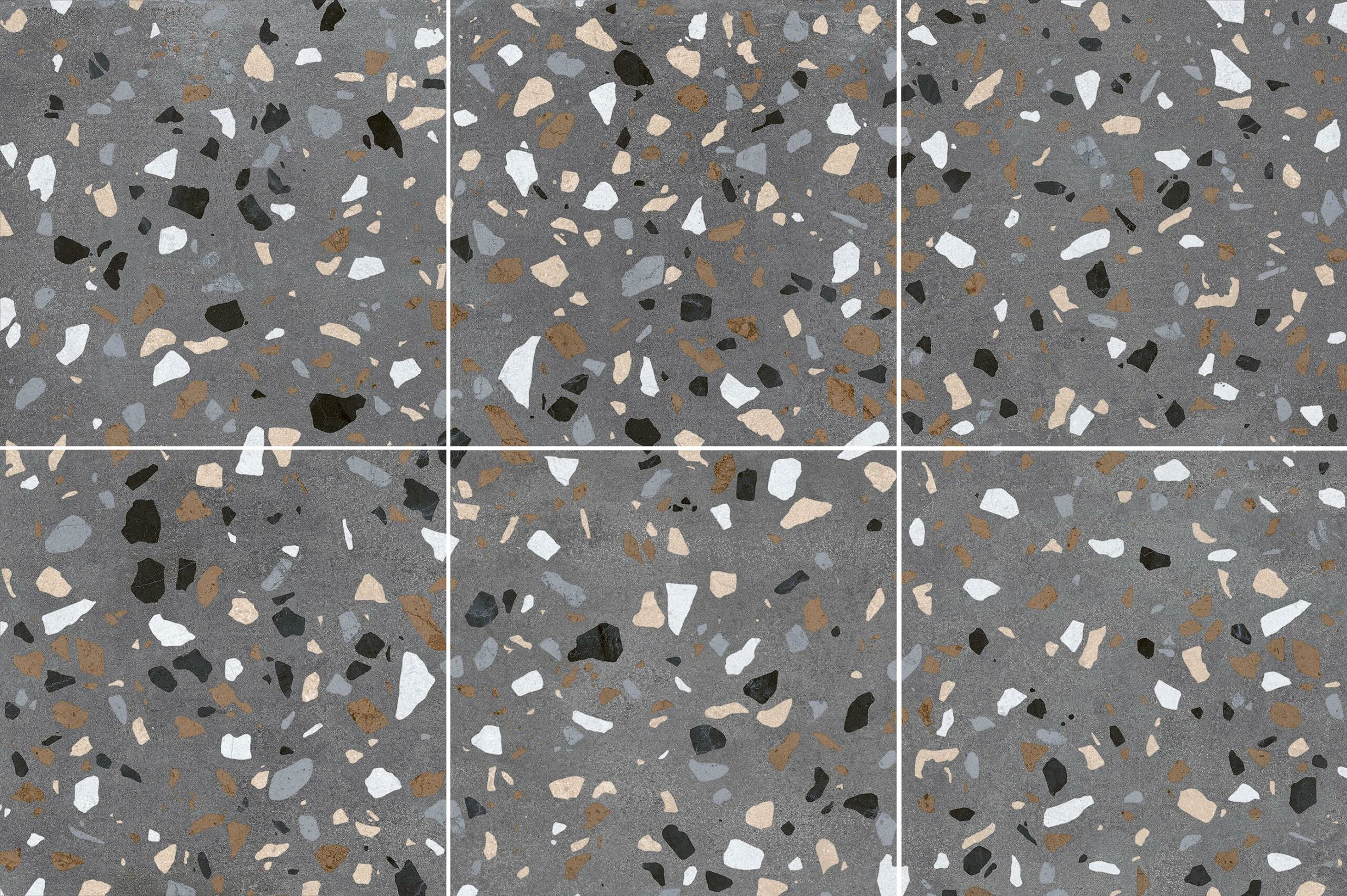 TERRAZZO cotto รุ่น FT ADORA CASA DARK GREY R/T 40X40 PM - เดอะตรีทัช ...
